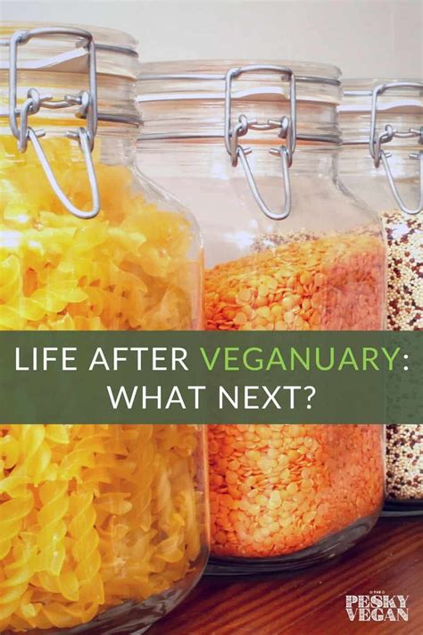 Life After Veganuary What Next The Pesky Vegan