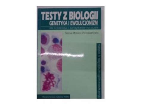 TESTY Z BIOLOGII GENETYKA I EWOLUCJONIZM Oficjalne Archiwum Allegro