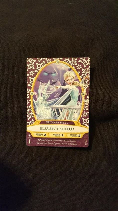 Disneyâ S Sorcerers Of The Magic Kingdom Elsaâ S Icy Shield 06p Card
