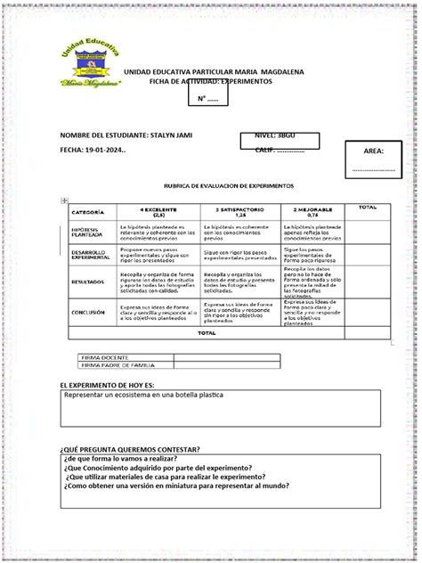 Ecosistema En Botella Pdf