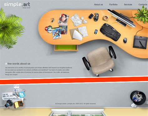 20 Creative Combinations Of Header And Footer In Web Design Hongkiat