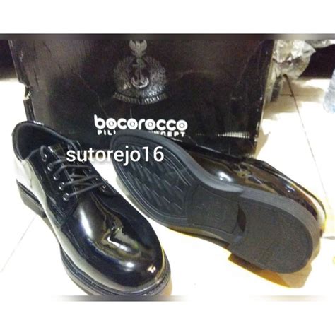 Jual Sepatu Pdh Kulit Kilap Jatah Tni Al Terbaru Bocorocco Shopee