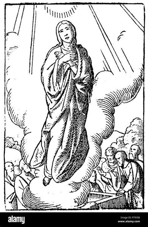 Feast Of The Assumption Of The Blessed Virgin Mary Assumption Stock