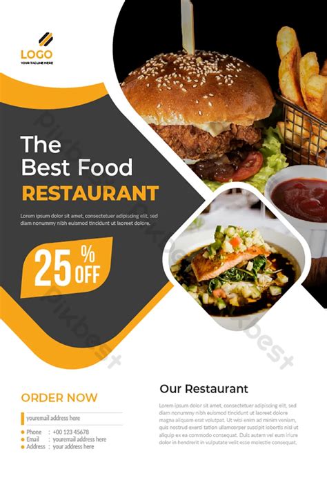 Food Flyer Design Templates Eps Free Download Pikbest 41 Off