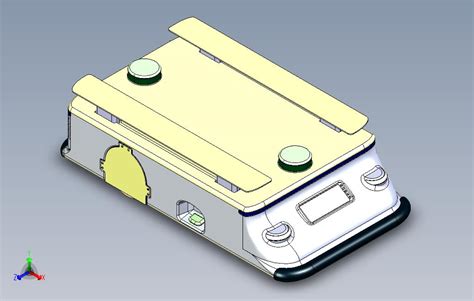 无人驾驶运输系统step模型图纸下载 懒石网