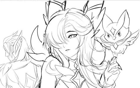 League Of Legends Otp Coloring Anime The Outsiders Dibujo League