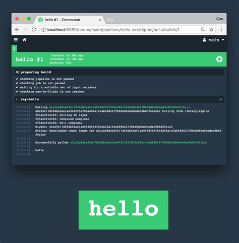 How To Build And Run Concourse CI Locally Ops Tips