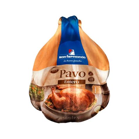 Pavo entero macerado sabor leña San Fernando