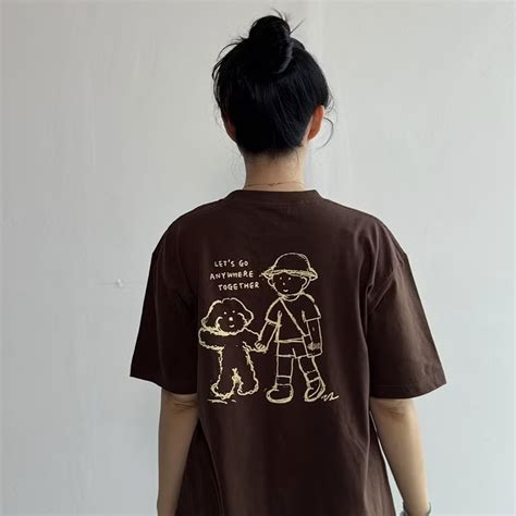 Lets Go Anywhere Together Oversized T Shirt