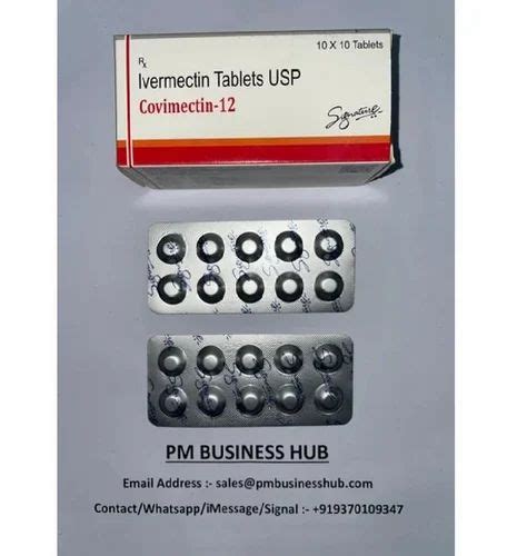 Ivermectin Tablets Usp 12mg At Rs 425 Strip Of 10 Tablets In Nagpur