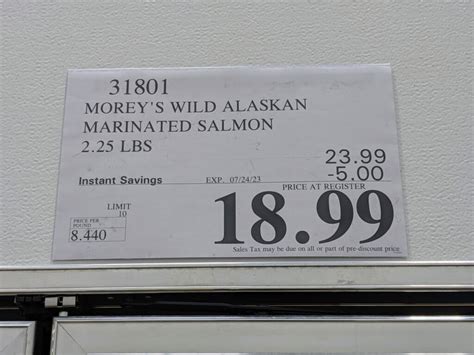 Costcos Wild Alaskan Marinated Salmon Amazing Fish