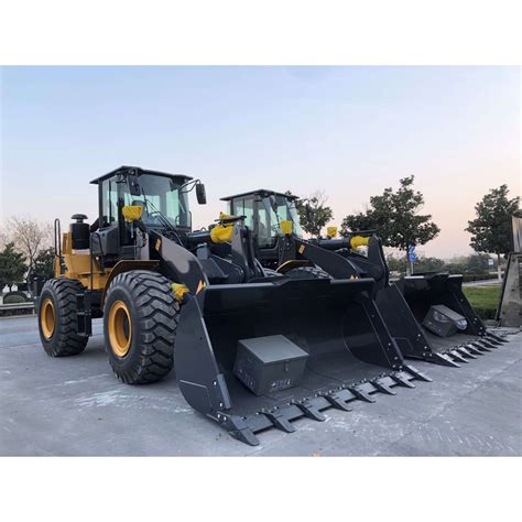 New 5t Loader Automatic Driving Payloader 32m3 Bucket Wheel Loader