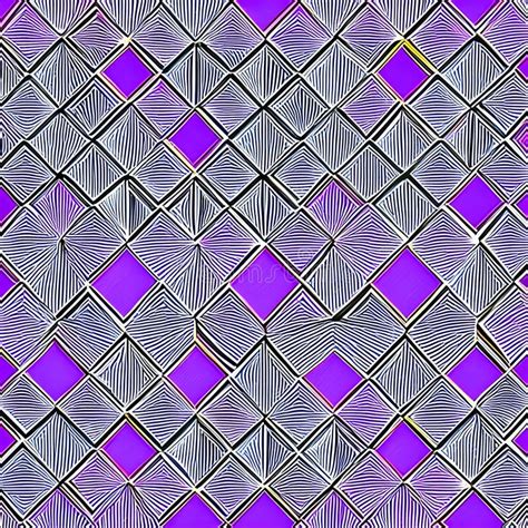 A Repeating Pattern Of Triangles In Shades Of Purple And Pink Forming A Diamond Design1