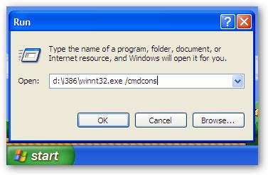 Add Recovery Console To The Boot Menu On Windows XP