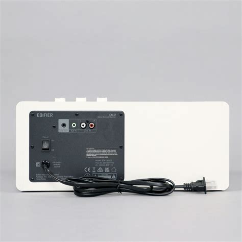 Edifier D12 Stereo Speaker W Bluetooth White —