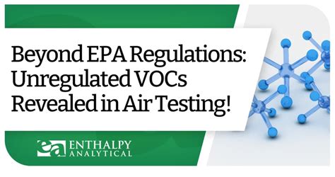 Beyond Epa Regulations Unregulated Vocs Revealed In Air Testing