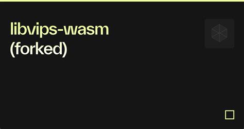 Libvips Wasm Forked Codesandbox