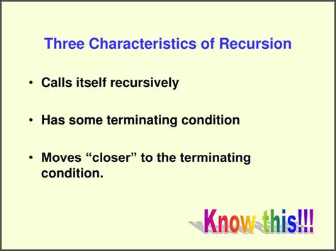 Ppt Introduction To Recursion Powerpoint Presentation Free Download Id810146