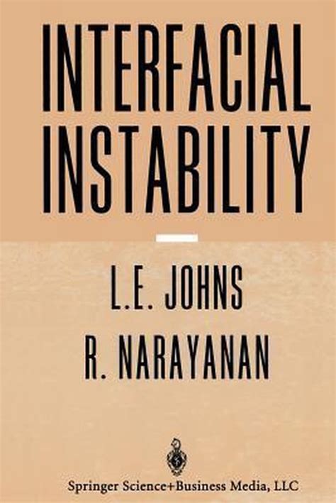 Interfacial Instability 9781475777369 Lewis E Johns Boeken
