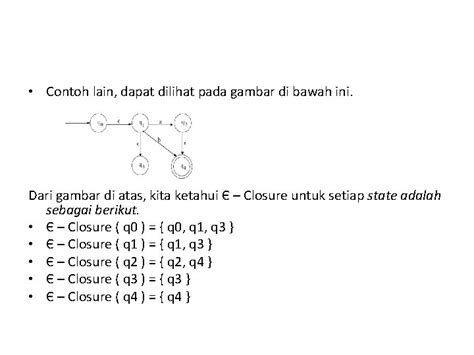 Non Deterministic Finite Automata Dengan Move Yani Non