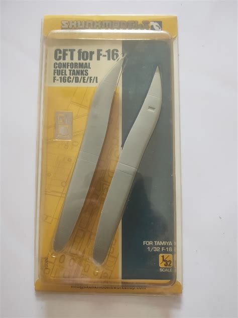 Skunk Models 1 32 F 16 Cft Conformal Fuel Tanks Upgrade F 16 Model Kit