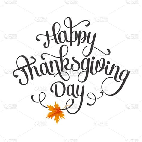 感恩节快乐 花瓣网