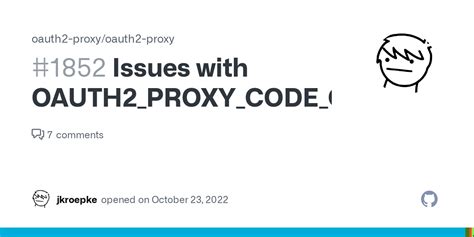 Issues With Oauth2proxycodechallengemethod · Issue 1852 · Oauth2
