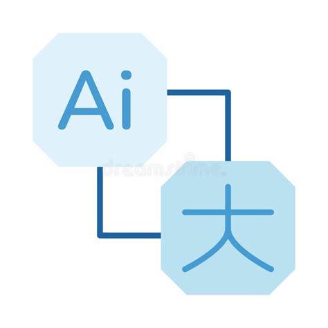 Generative Ai Language Icon Stock Vector Illustration Of Generated