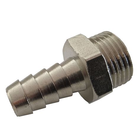 Conector Rosca Macho Con Mangera Crf Herrajes Del Poniente