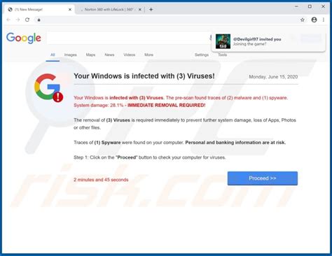 Your Windows Is Infected With 3 Viruses Pop Up Scam Removal And Recovery Steps Updated