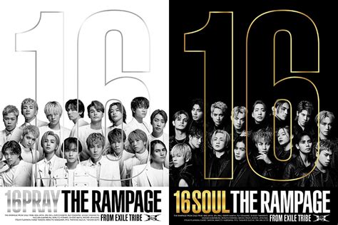 THE RAMPAGE初Best Album 16SOUL 16PRAY 1月25日2作同時発売 Liveen Times