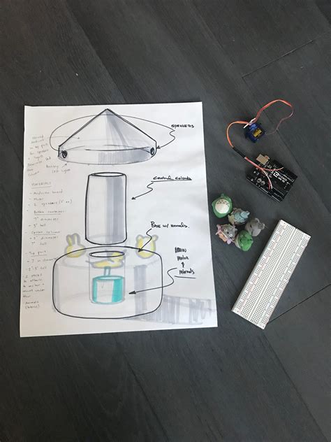 Totoro Carousel Arduino Midterm By Sara Bryn Birchard Medium