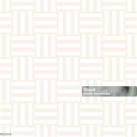 Vector Seamless Pattern Modern Stylish Interlacing Lines Texture Geometric Striped Ornament
