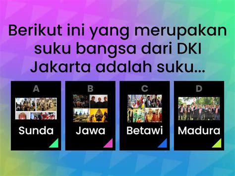 Pre Test Keberagaman Sosial Budaya Ekonomi Dan Gender Dalam Bingkai Bhineka Tunggal Ika Quiz