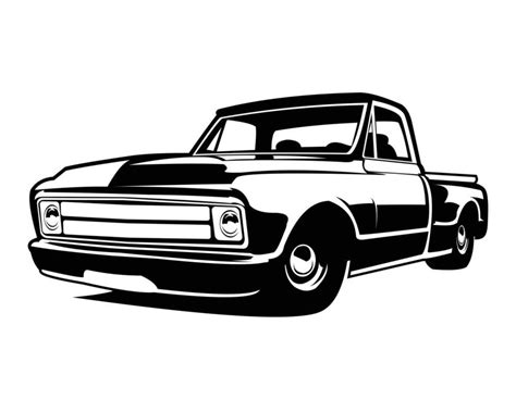 Chevy C10 Vector Art Icons And Graphics For Free Download