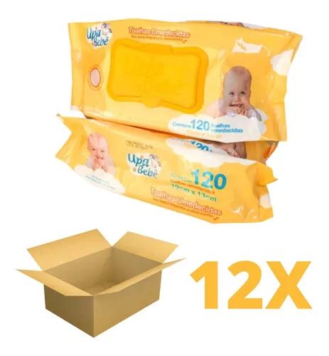Kit Toalhas Umedecidas Upa Bebe Caixa Parcelamento Sem Juros