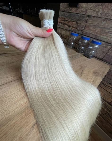 Наращивание волос Срез 100гр цвет холодной блонд длина 55 см Тип славянский Цена 11000