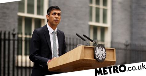 Rishi Sunaks First Speech As Prime Minister In Full News Uk Metro News