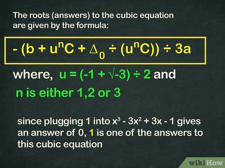 Cubic Equation Example