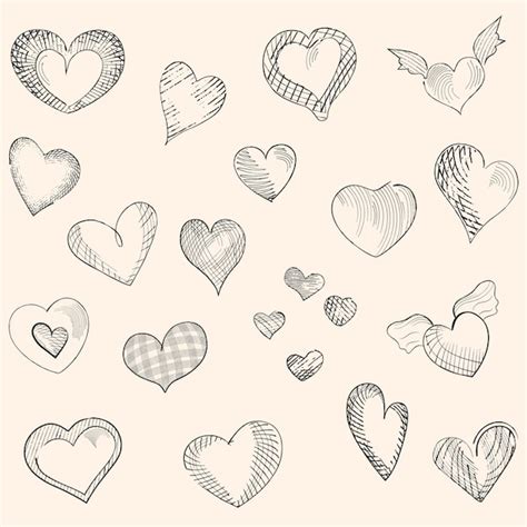 Premium Vector Vector Isolated One Single Simplest Heart Shape Open