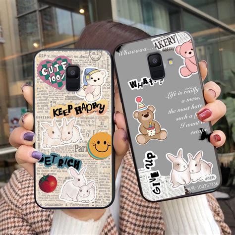 Ốp Lưng Samsung A8 2018 A8 Plus A8 Trẻ Trung Cá Tính Bảo Vệ Camera