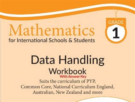 Data Handling Workbook Grade 1 Pyp Beeone Books Teaching Resources