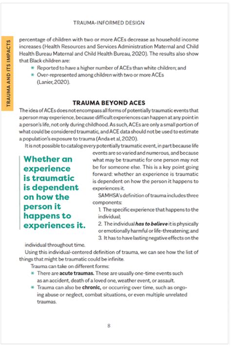 Trauma Informed Design Society Releases New Framework Pacesconnection