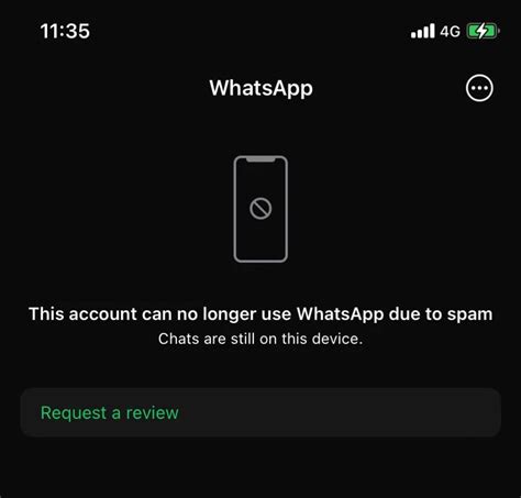 whatsapp ban for spam scrolller