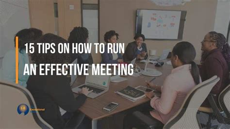 How To Run Effective Meetings Powerful Tips TES