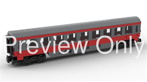 Lego Moc Öbb Passenger Car 2nd Class By Brickdesignedgermany