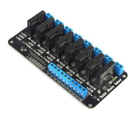 Opencircuit Solid State Relais Module 240vac 8 Kanaals