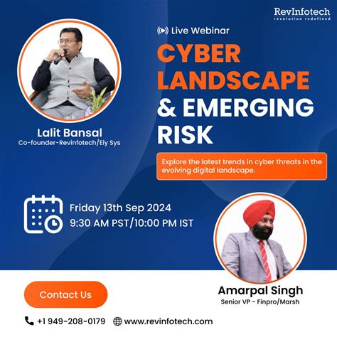 Revinfotech Inc On Linkedin Cybersecurity Webinar Cyberthreats