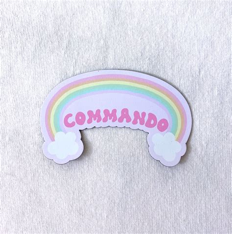 Cute Pastel Commando Magnet Etsy