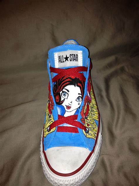 Custom Chucksconverse Snow White And The Evil Queen Awesome